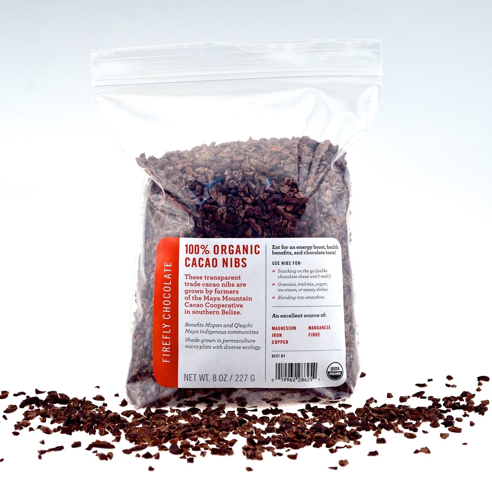 Fragmentos de cacao